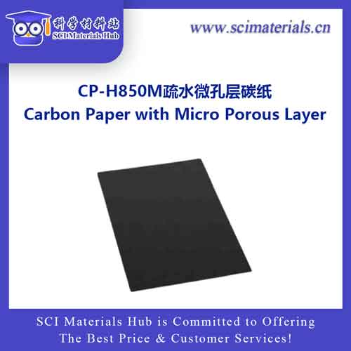 DiffuCarb™ CP-H850M疏水微孔层碳纸-科学材料站 SCI Materials Hub